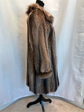 Jackets & Coats | Benzing Furs Raccoon Fur Coat Midi Length | Poshmark
